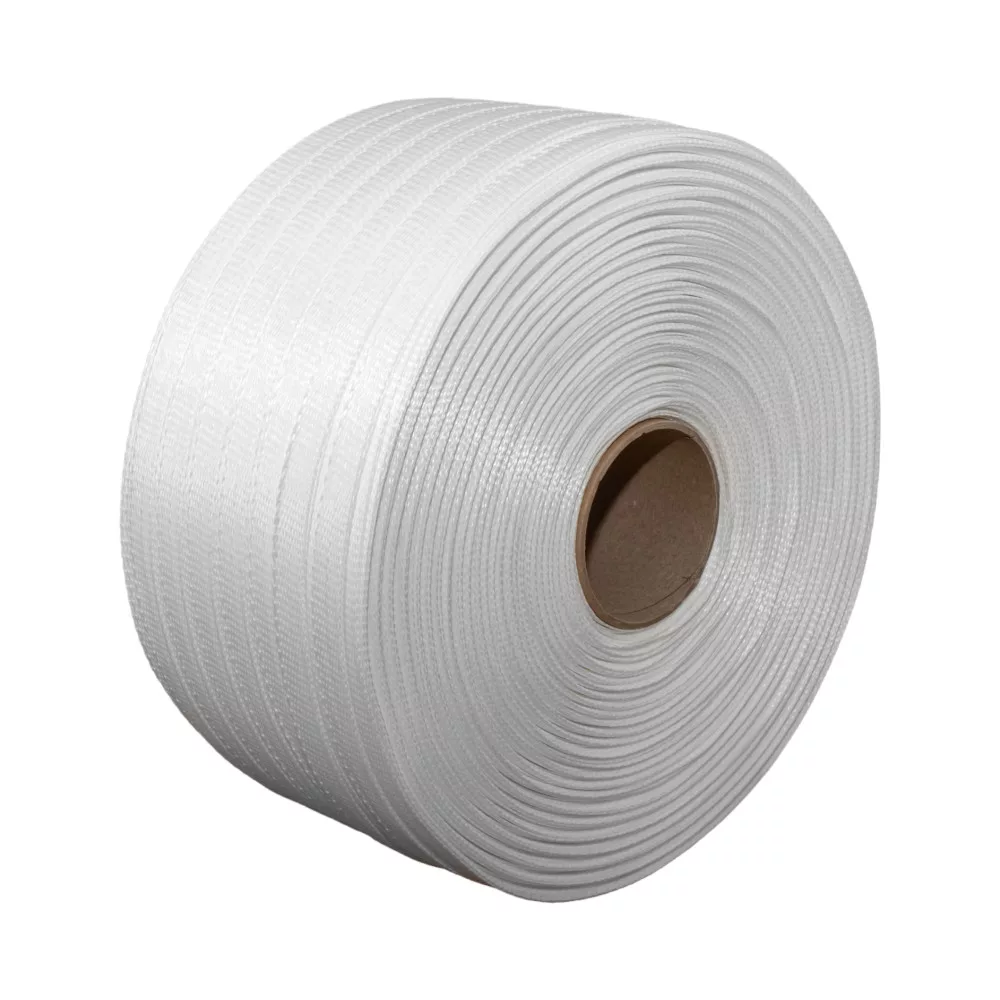 Szőtt PES pántolószalag; 16 MM; 850 M; 76MM-es cséve - Superpack.hu